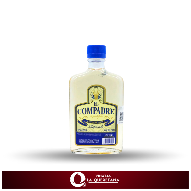 Licor de Agave El compadre .250 ml